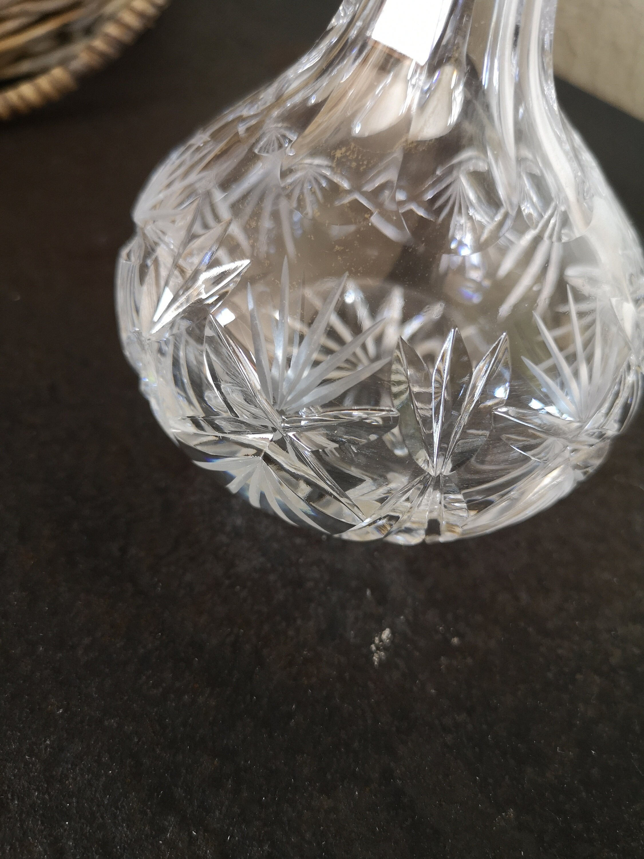 Beautiful Crystal Decanter Cut Crystal With Stopper - Etsy