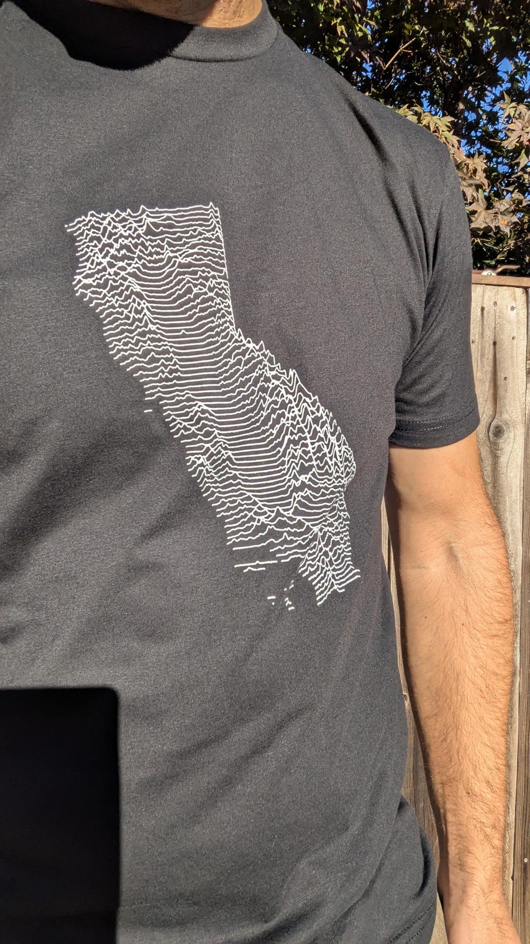 Joyous Elevations California - Joy Division Inspired Topography Screen ...
