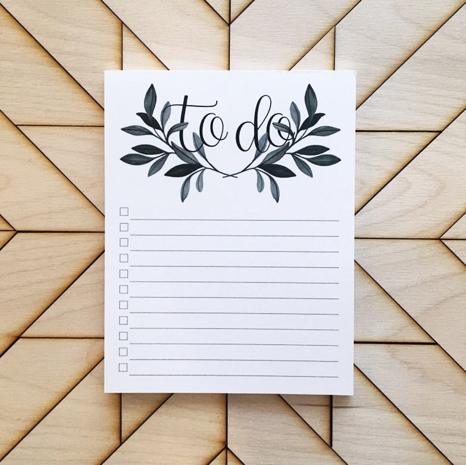 To Do List | Watercolor Illustration and Hand Lettering To Do List ...