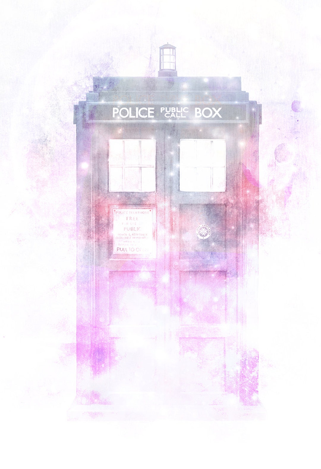 Tardis 8x10 11x17 or 13x19 Poster Doctor Who - Etsy
