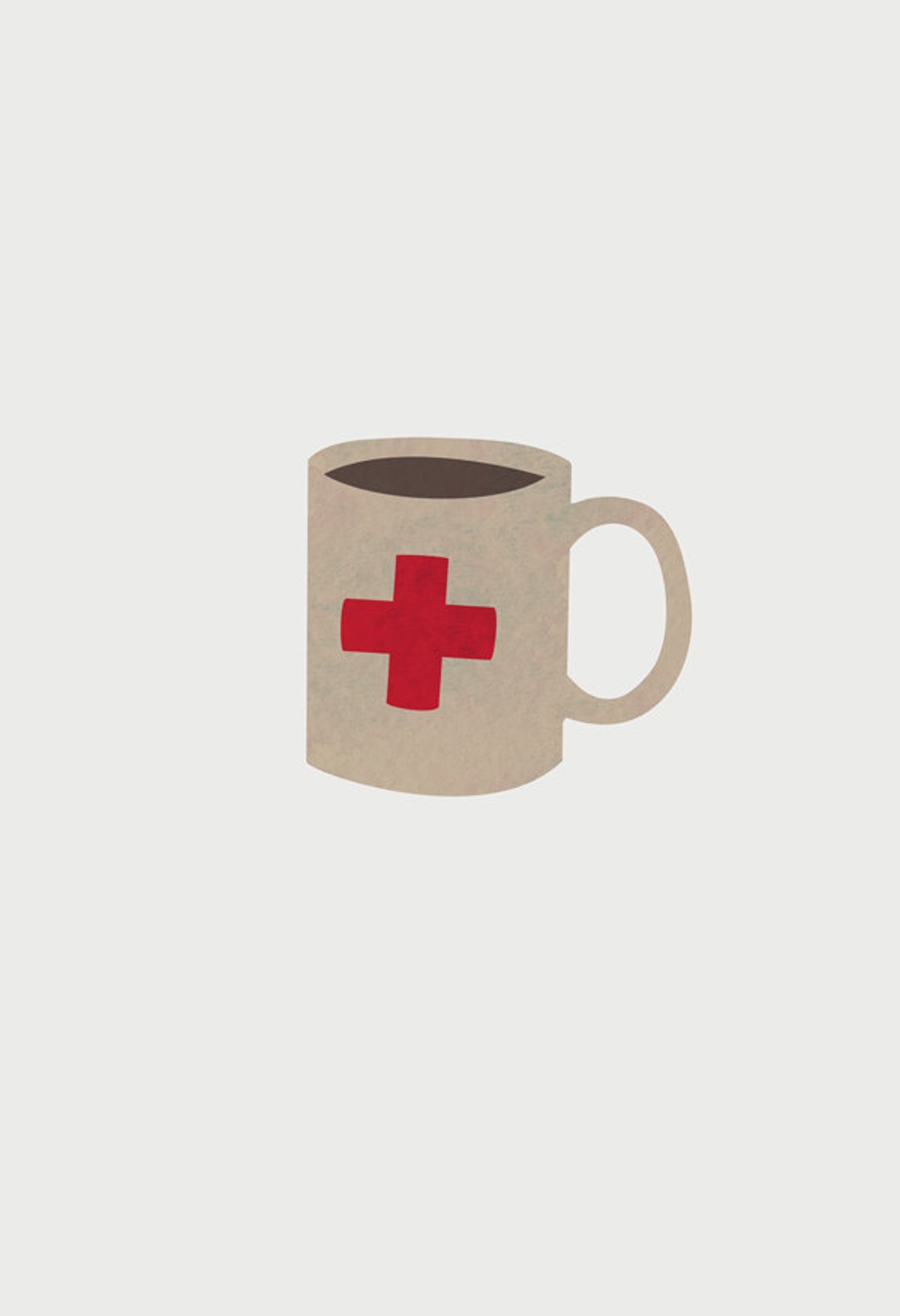 Coffee First Aid 8x10, 11x17, or 13x19 Poster - Etsy