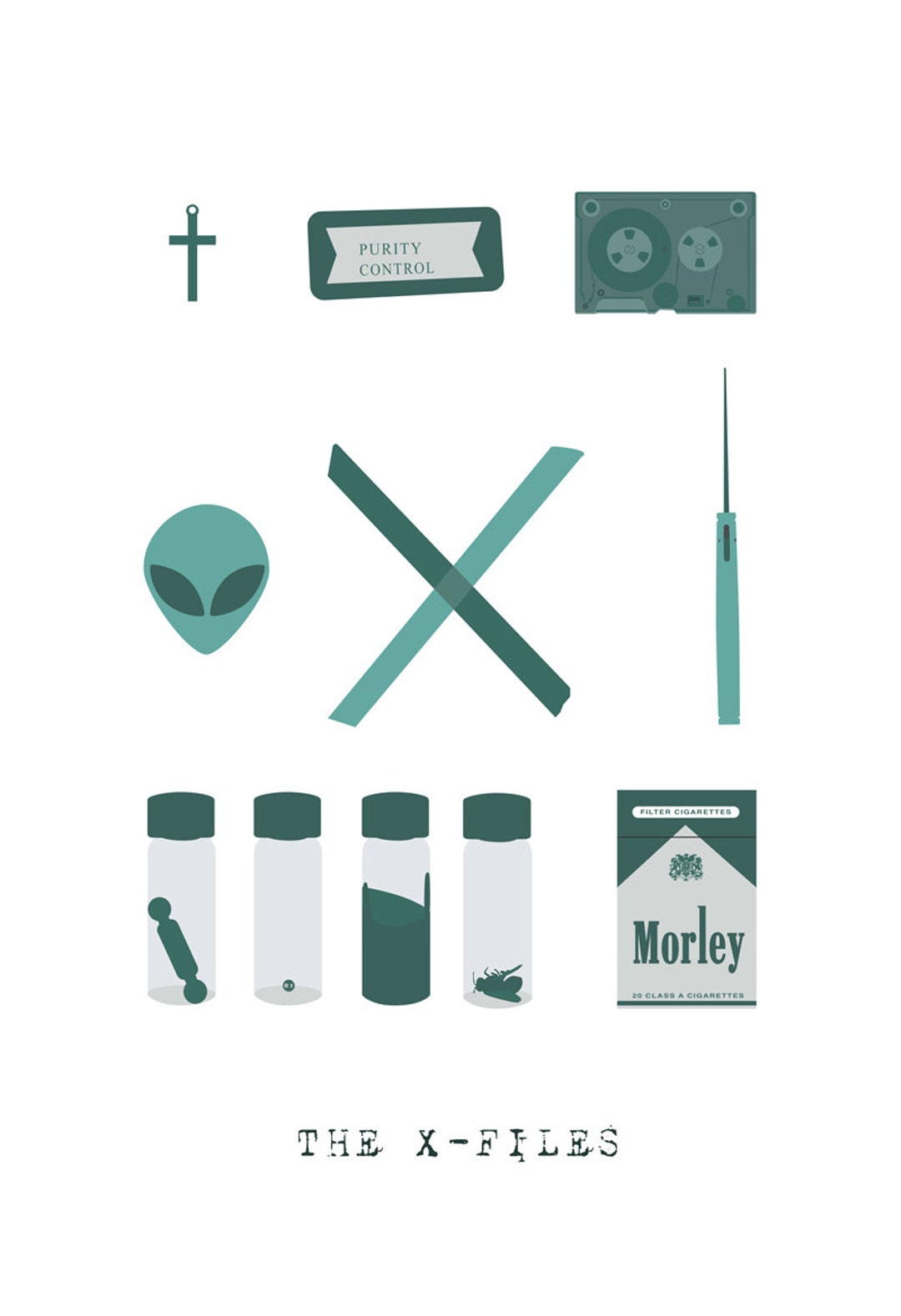 X Files Poster TV 8x10, 11x17, or 13x19 X-files 2015 - Etsy