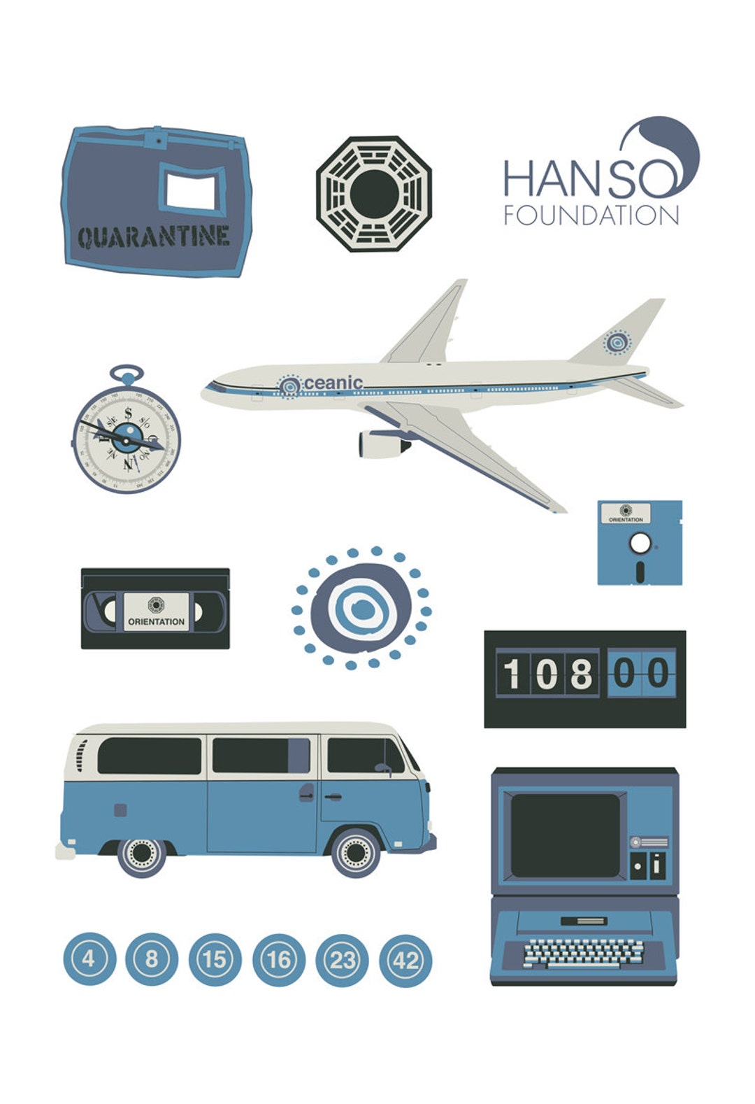 Lost Tv Show Poster 8x10 11x17 or 13x19 2015 - Etsy