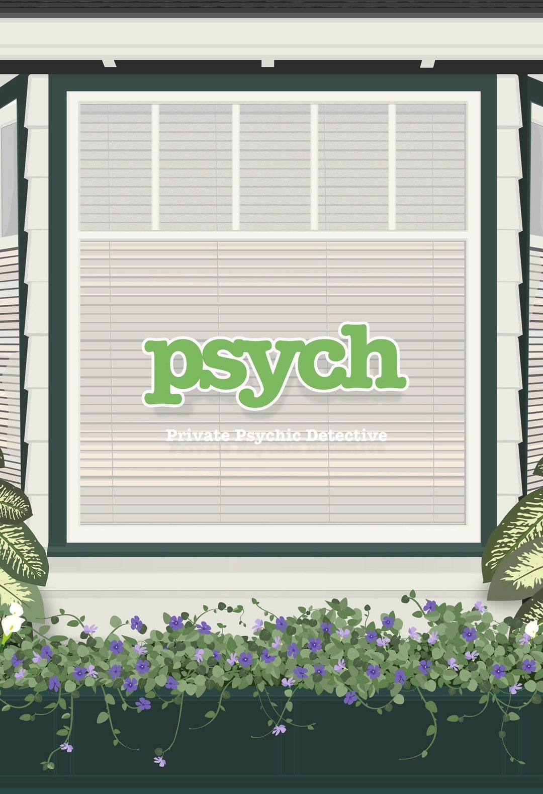 Psych Window 8x10, 11x17, 13x19 TV Poster - Etsy