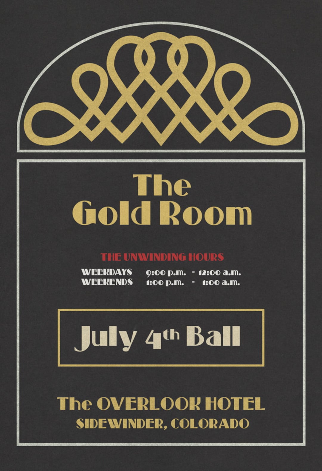 The Gold Room 8x10, 11x17, or 13x19 Poster - Etsy