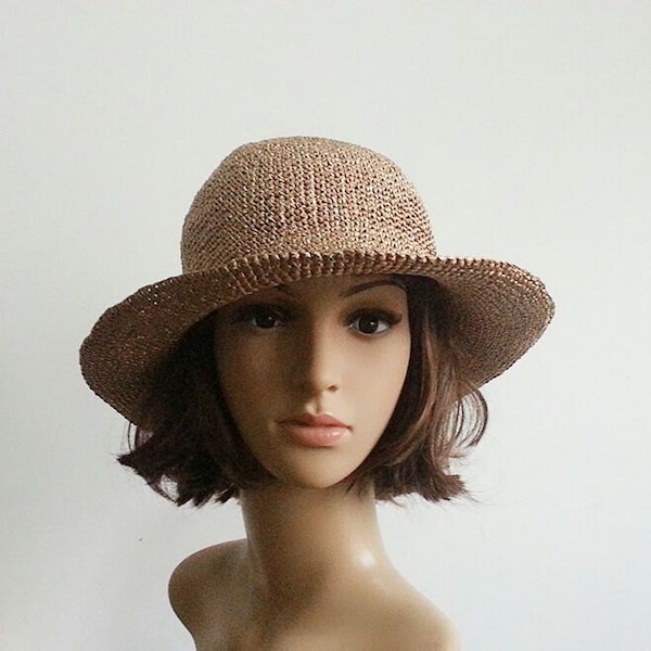 Raffia Sun Hat - Etsy