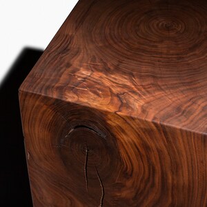 Briggs Side Table, Custom Made Solid Block Side Table - Etsy
