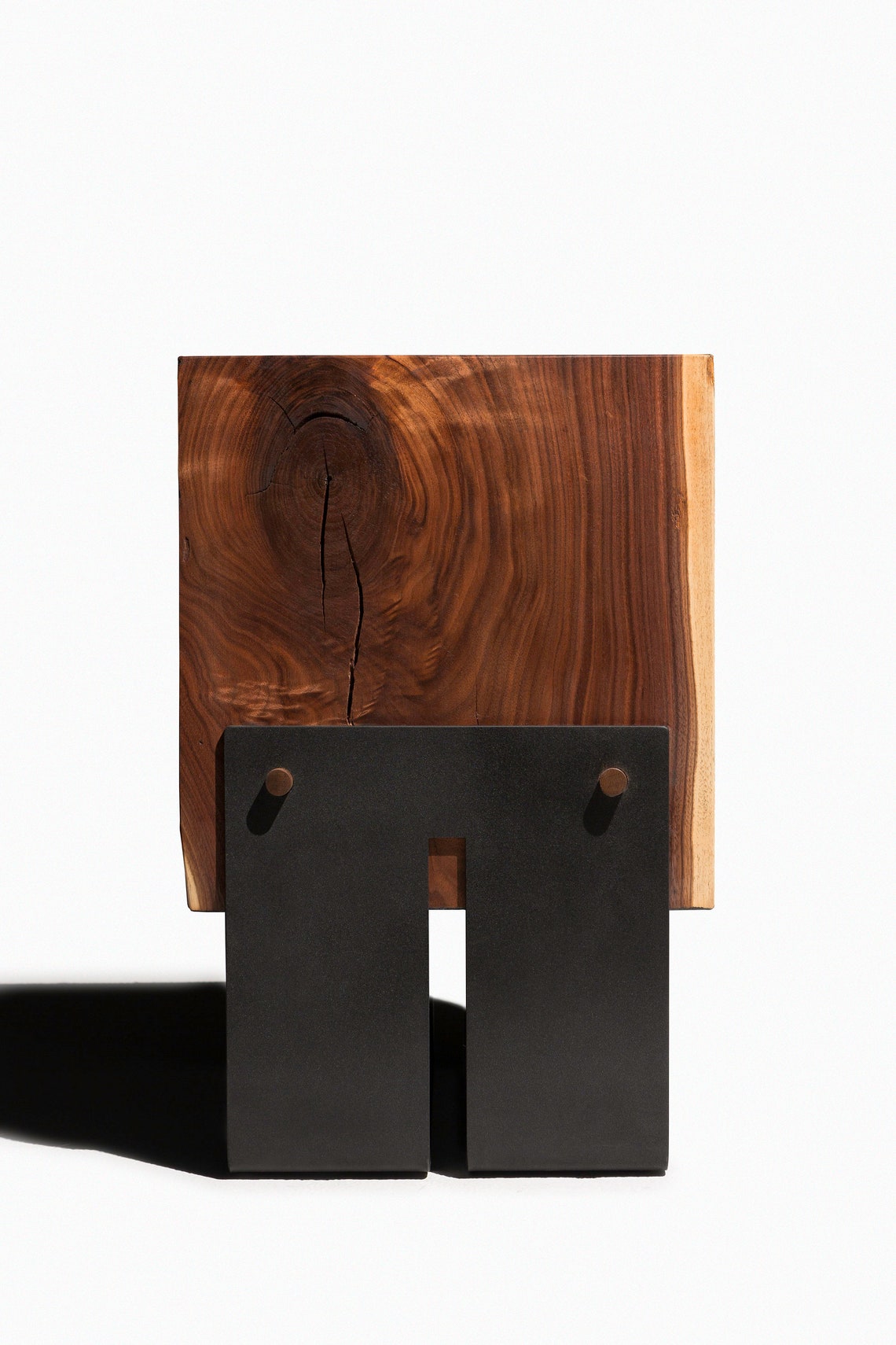 Briggs Side Table, Custom Made Solid Block Side Table - Etsy