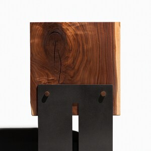 Briggs Side Table, Custom Made Solid Block Side Table - Etsy