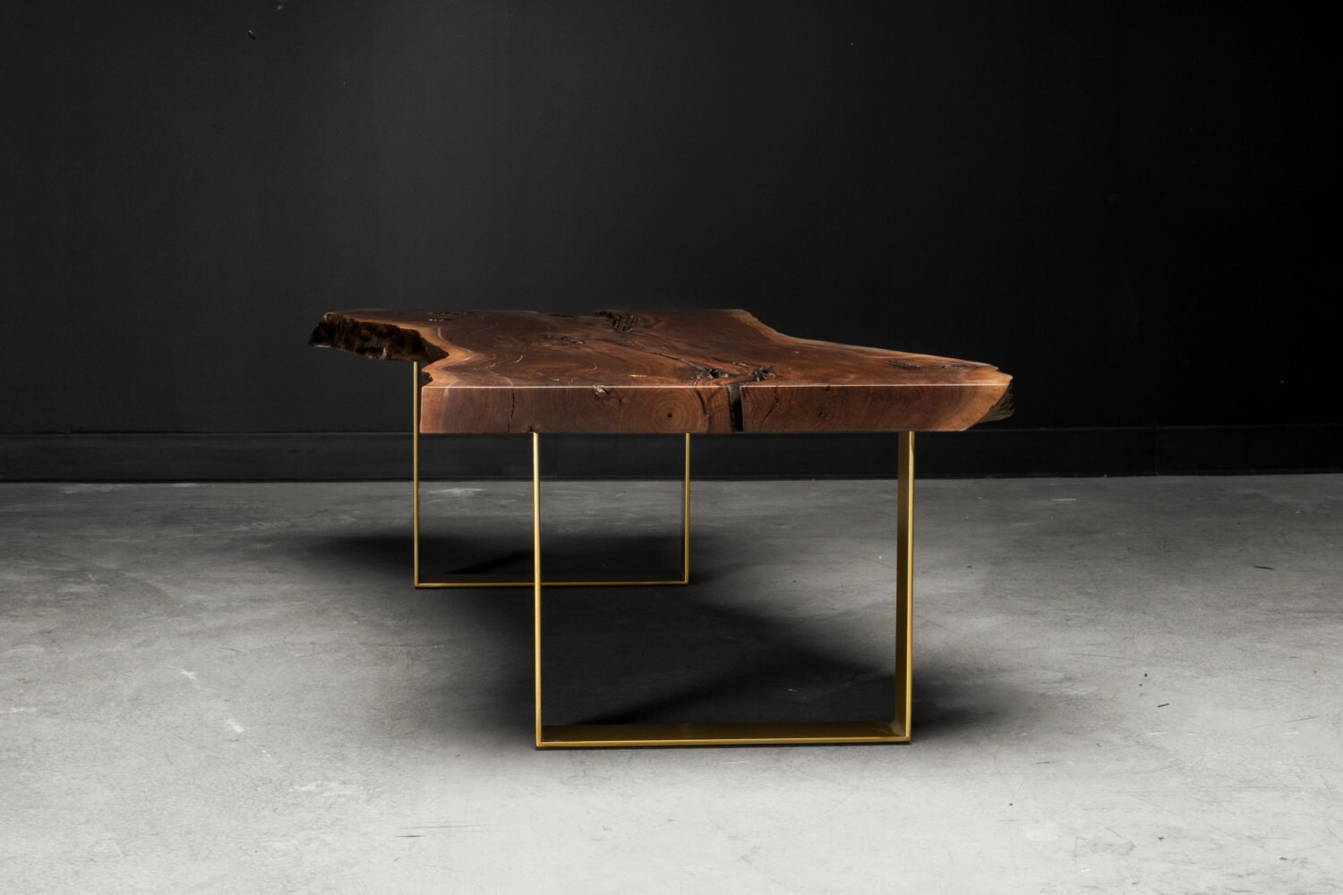 Live Edge Coffee Table Fremont Table Walnut Slab Coffee | Etsy