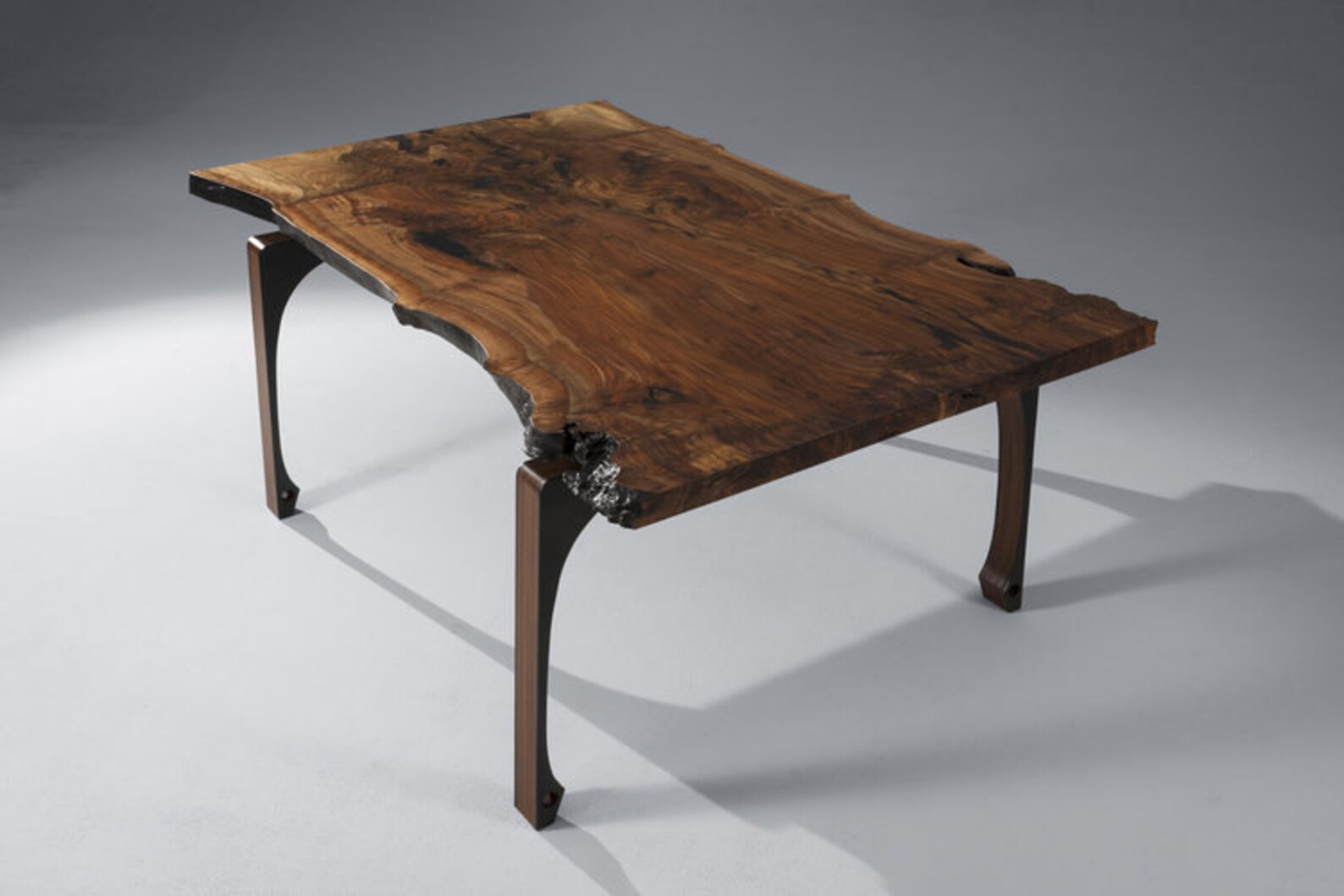 Gladstone Dining Table, Claro Walnut Table, Live Edge Dining Table - Etsy