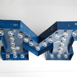 University of Michigan Block M Marquee Sign - Etsy
