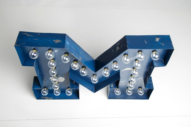 University of Michigan Block M Marquee Sign - Etsy