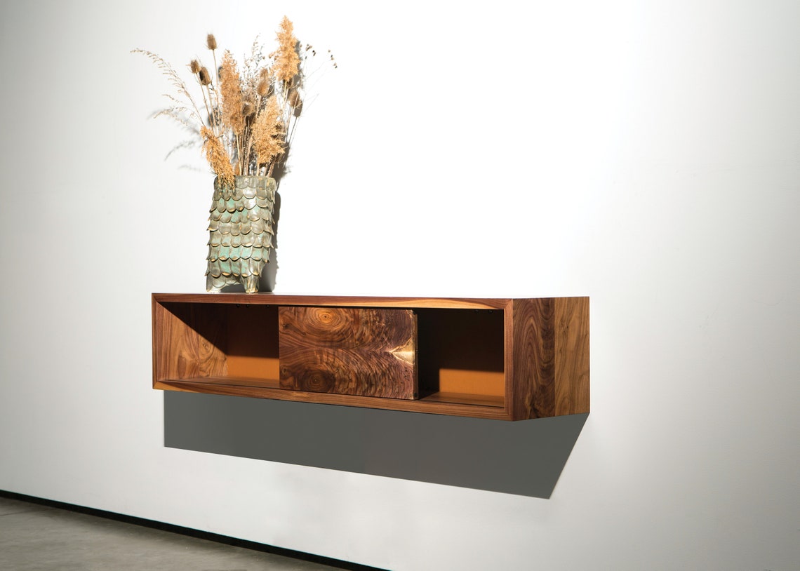 Hayes Floating Media Unit, Tv Console Wall Mounted - Etsy