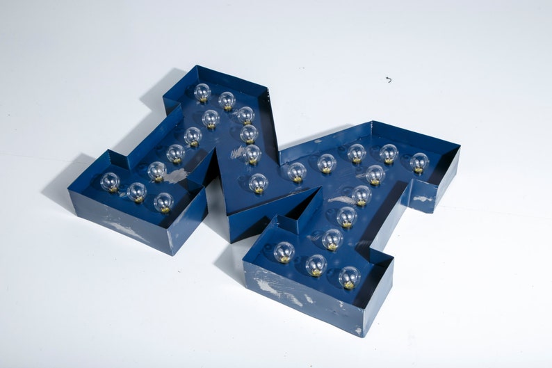 University of Michigan Block M Marquee Sign - Etsy