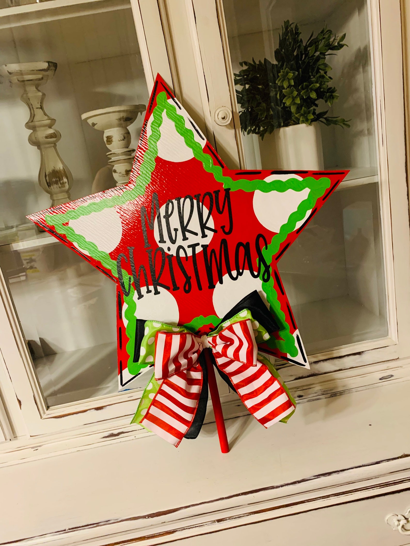 Christmas Tree Topper Holiday Tree Topper Personalized Tree - Etsy