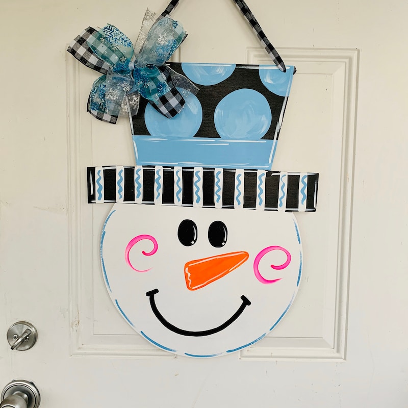 Winter Door Hanger - Etsy