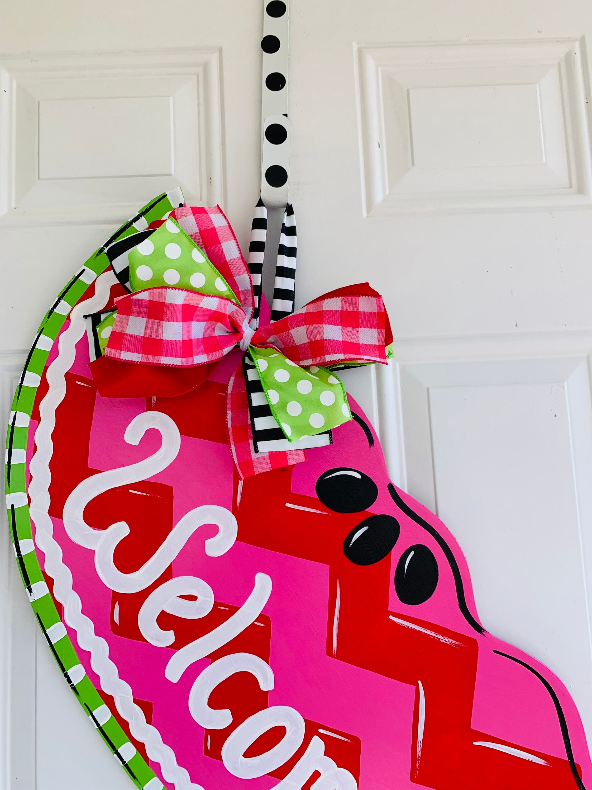 Watermelon door hanger watermelon door decoration Summer - Etsy España