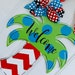 Palm Tree Door Hanger Palmetto Tree Beach Decor - Etsy