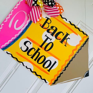 Back to School Door Decoration, Personalized Class Room Decoration ...