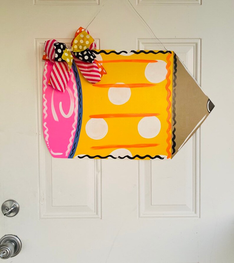 Back to school door decoration personalized class room | Etsy