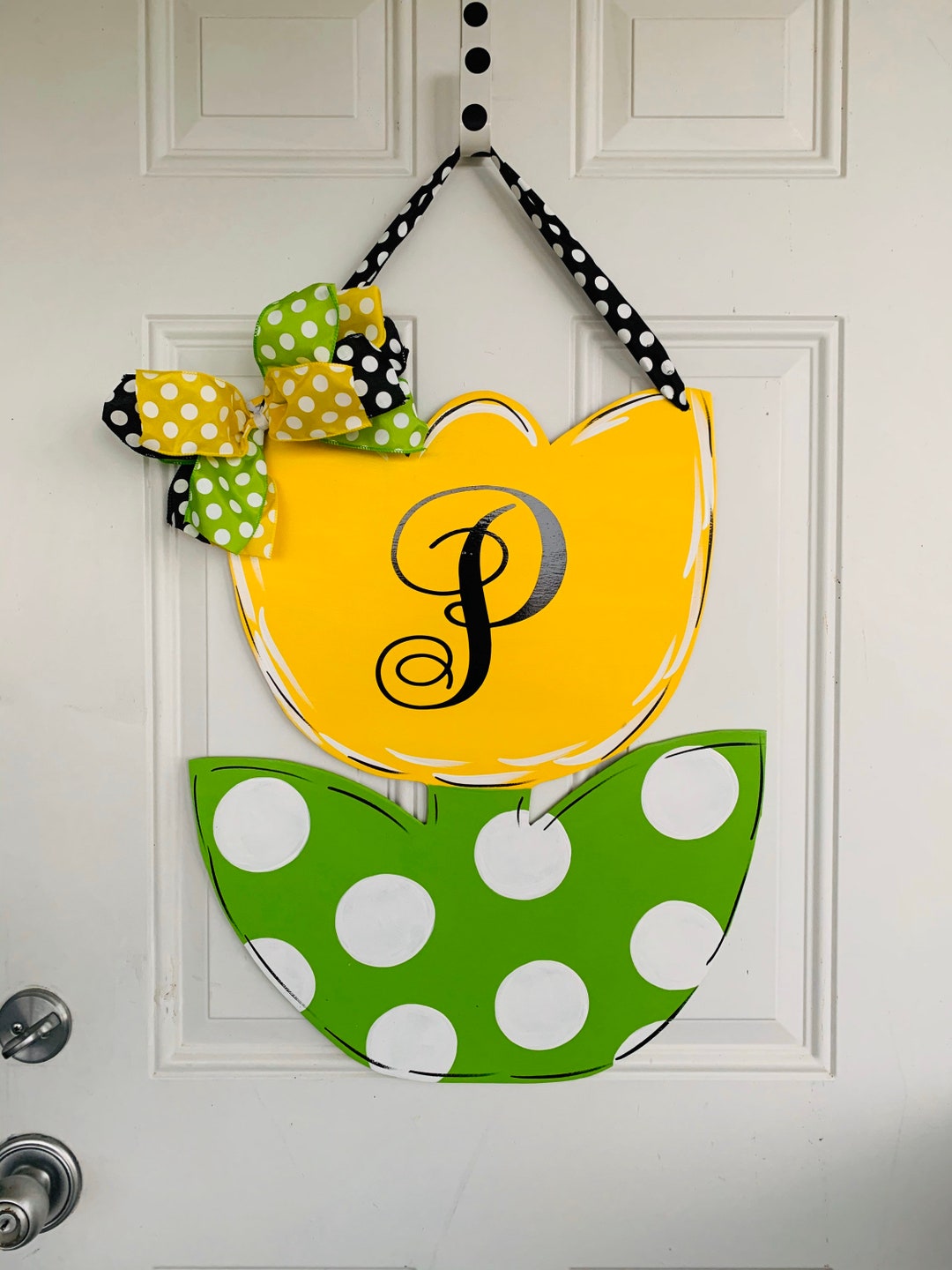 Spring Door Hangers, Flower Door Hangers - Etsy