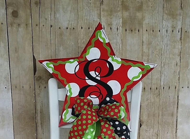 Christmas Tree Topper Holiday Tree Topper Personalized Tree | Etsy