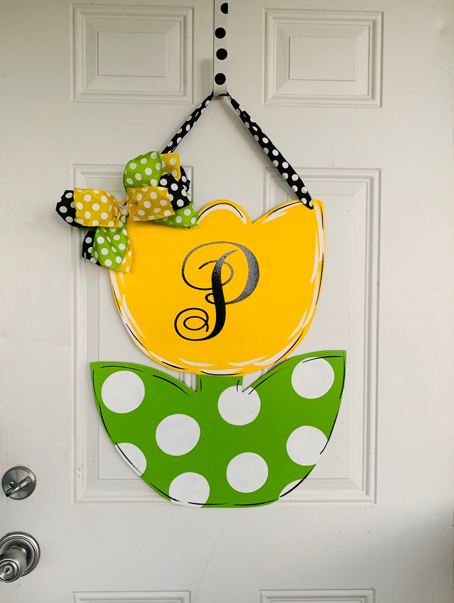 Spring Door Hangers Flower Door Hangers - Etsy