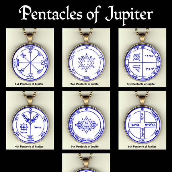 Pentacle of Jupiter - Etsy