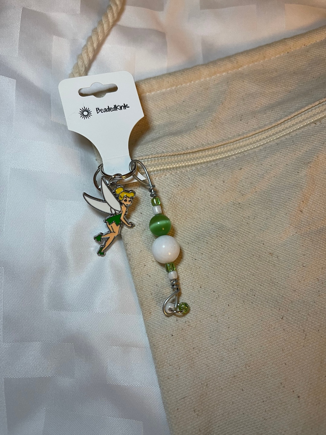 Tinkerbell Zipper Pull - Etsy