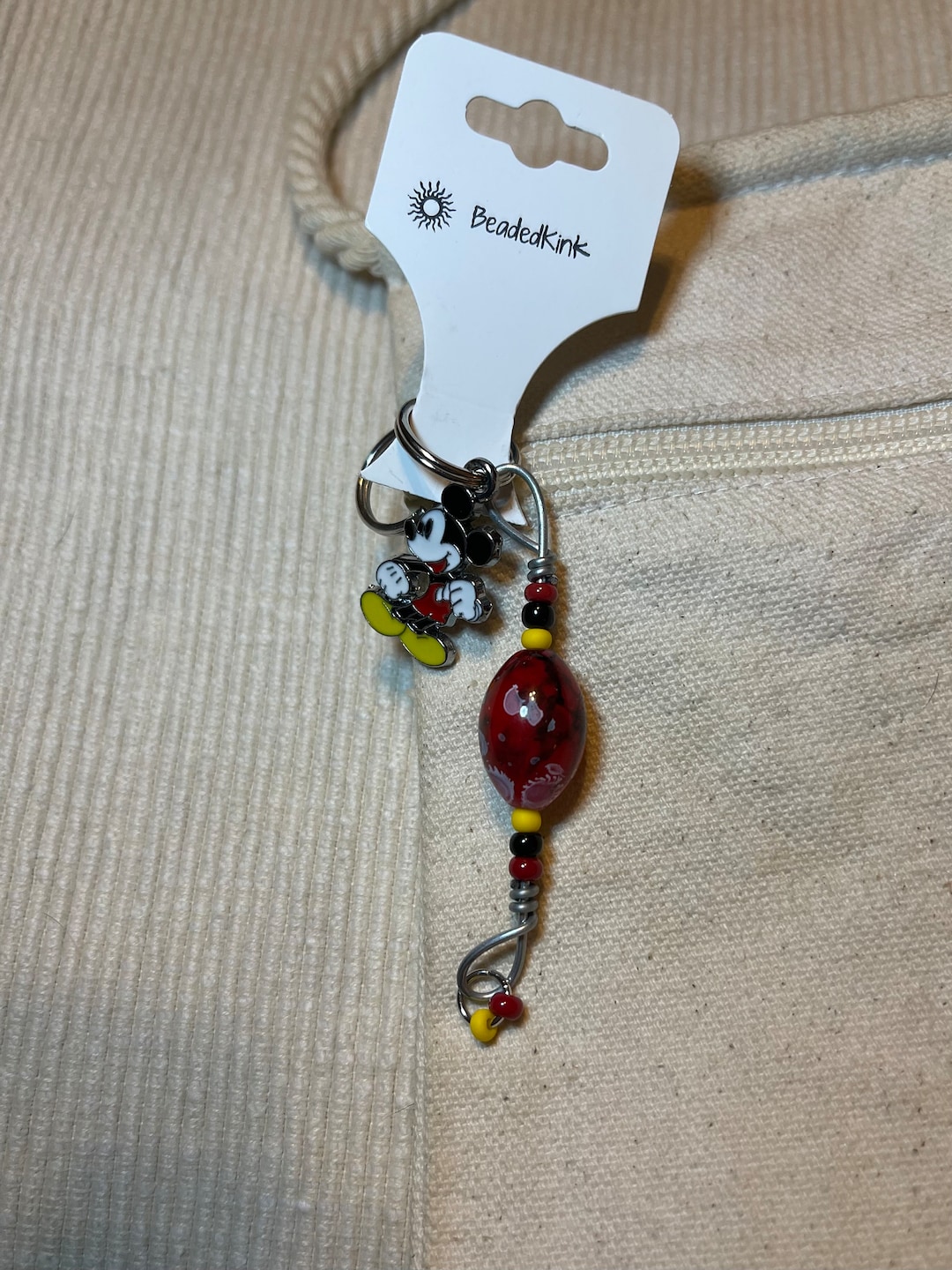 Mickey Mouse Zipper Pull - Etsy