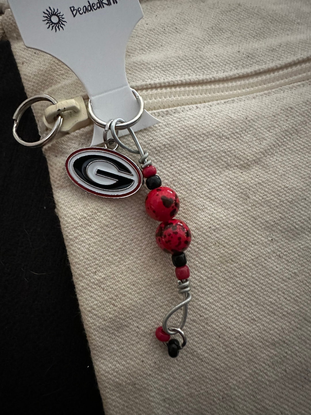 Georgia Bulldogs Zipper Pull - Etsy