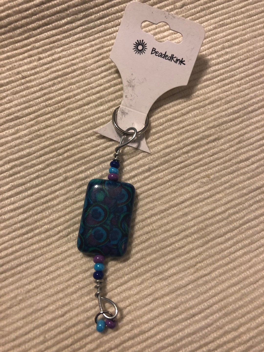 Peacock Feather Zipper Pull - Etsy