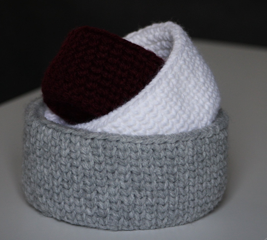 Handmade Crocheted Nesting Basket Set | Acrylic Yarn Organizer - Etsy