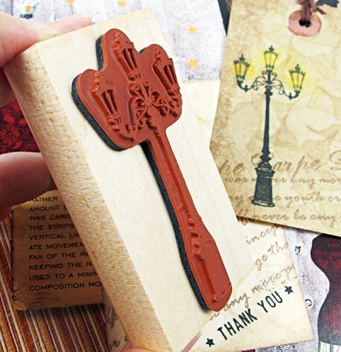 Stree Lamp Style Stamp Rubber Stamp Deco Stamp Diary Stamp - Etsy
