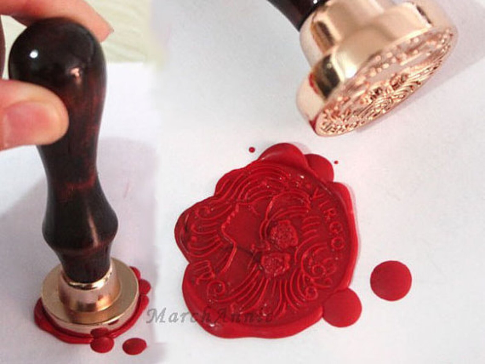 Gratis verzending sterrenbeeld-Wax zegel stempel Zodiac Signs - Etsy ...