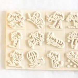 12pcs/set Cat Stamps Set Rubber Stamp Set Diary Stamps - Etsy