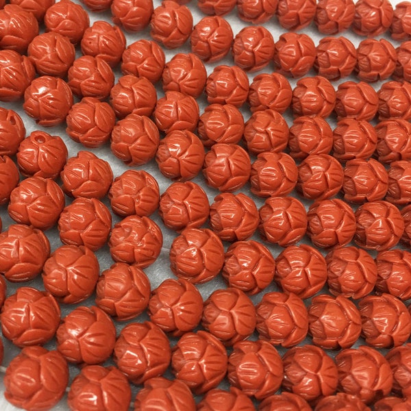 Lotus Flower Beads - Etsy