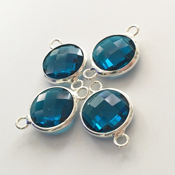 Glass Silver Bezel - Etsy