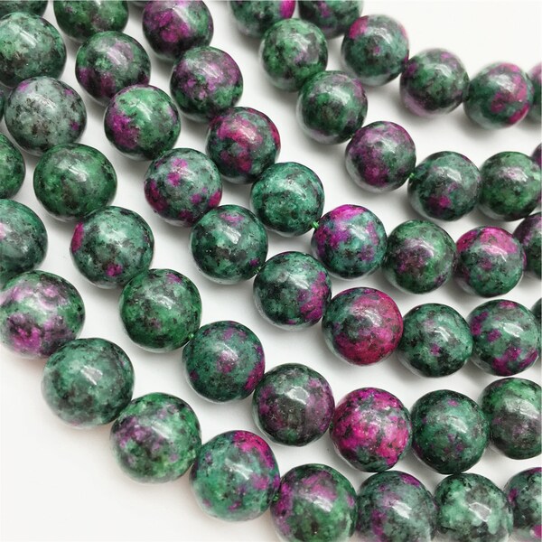 Ruby Zoisite Beads - Etsy