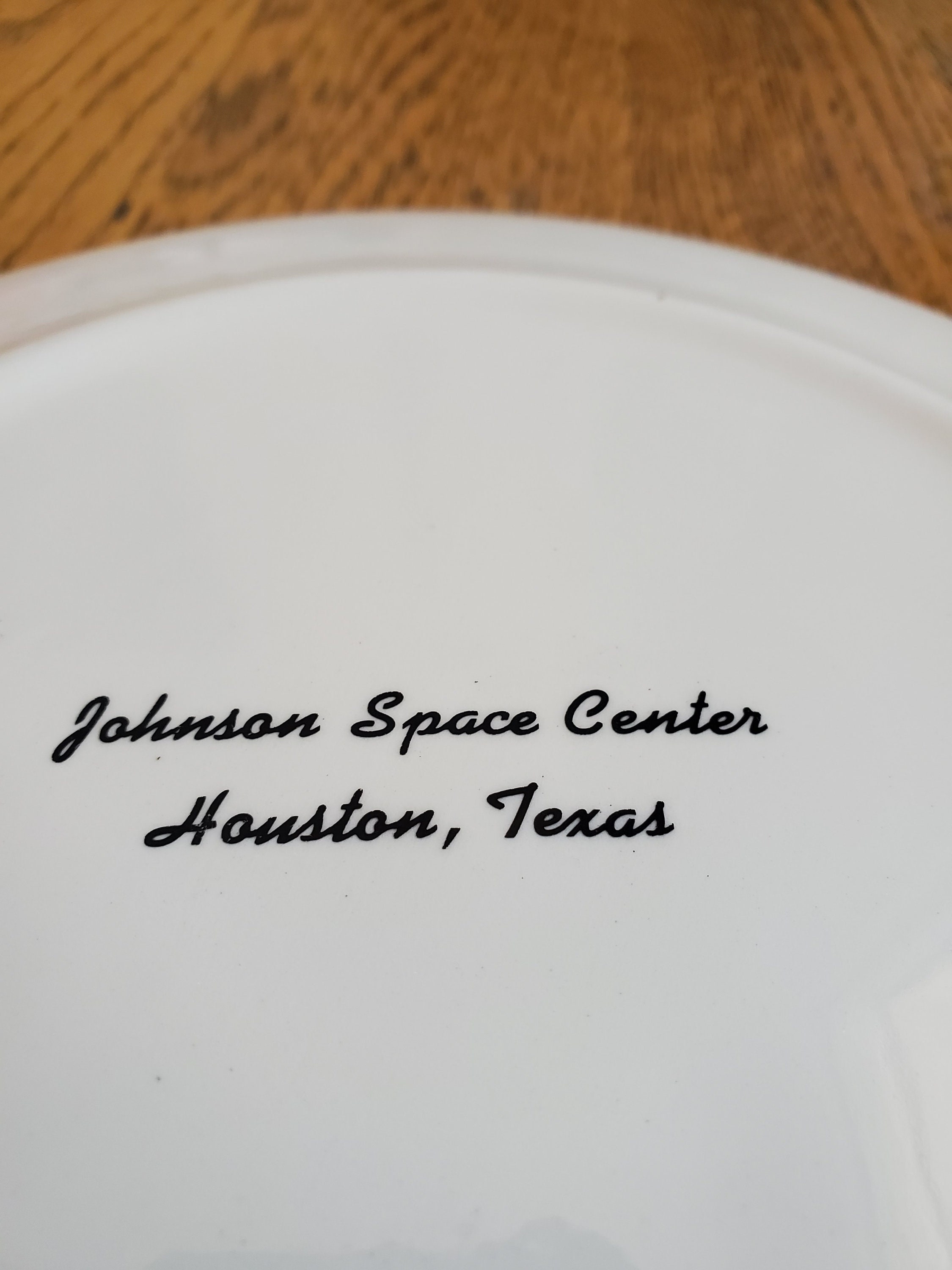 Johnson Space Center Apollo Plate - Etsy