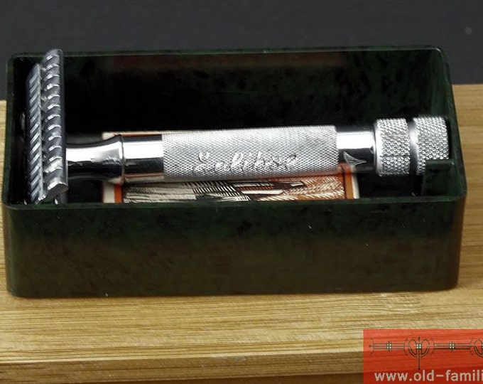 Eclipse Red Ring Safety Razor model Mm Made in England James Neill&co ...