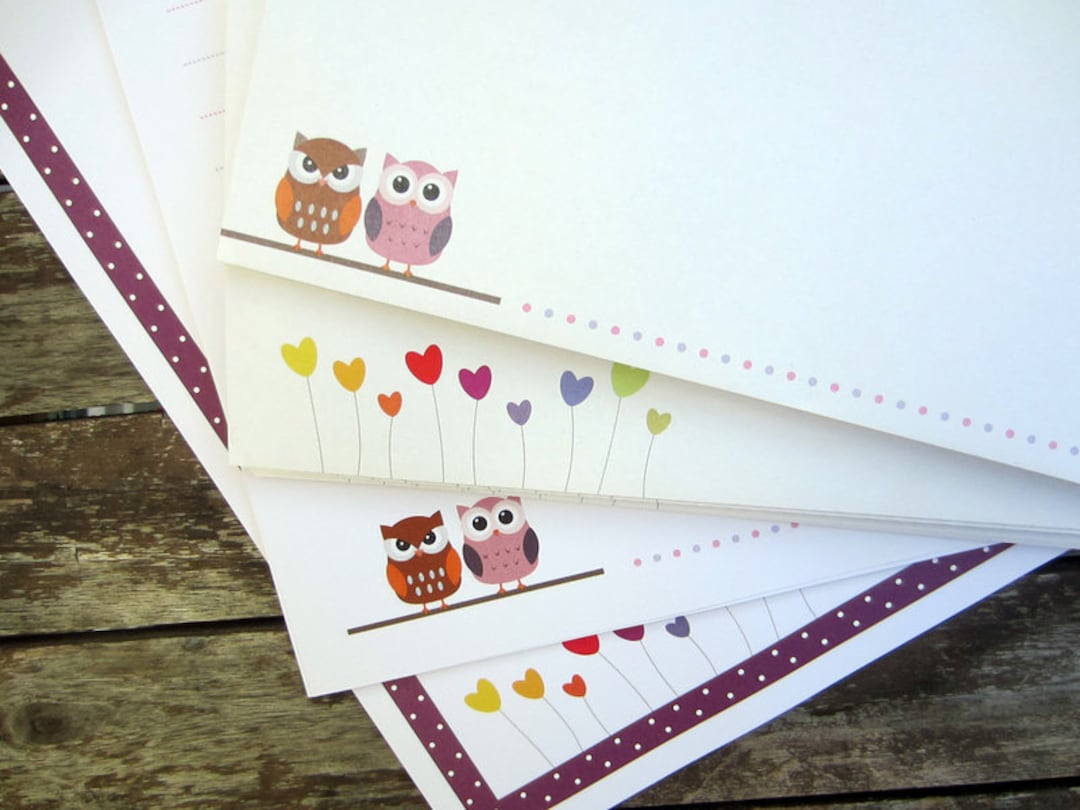 Large Stationery Set - Etsy