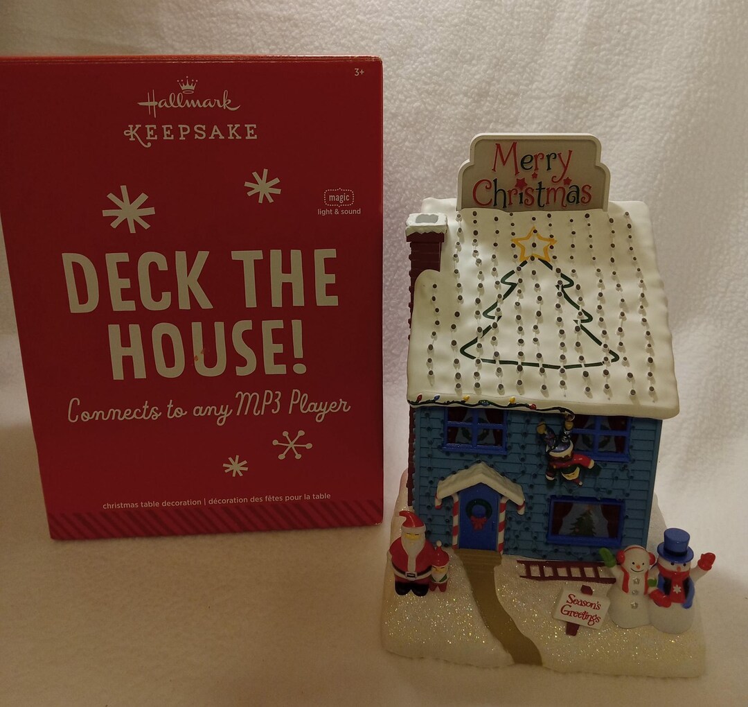 Hallmark Keepsake,deck the House,christmas Decoration,vintage Hallmark ...