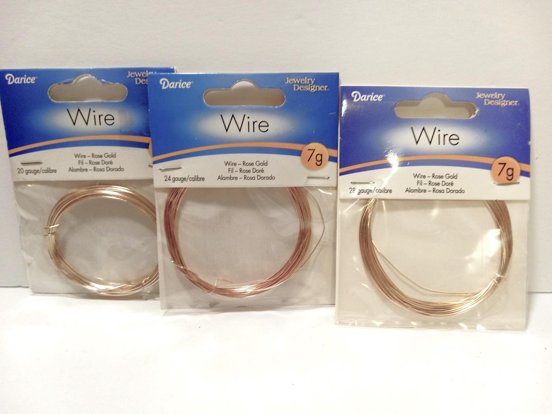 Jewelry Wire,rose Gold Wire,mixed Wire,jewelry Making Supplies,jewelry ...