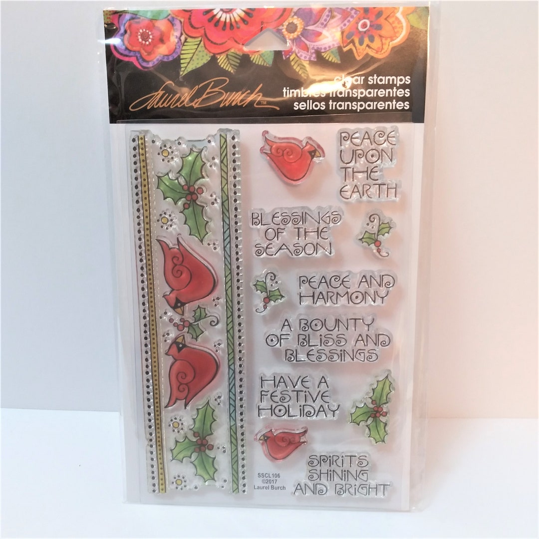 Cardinal Bird Stamps,christmas Stamps,holiday Stamps,blessings Stamps ...