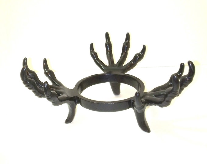 Raven Talon Stand,raven Claw Stand,claw Display Stand,halloween Bowl ...