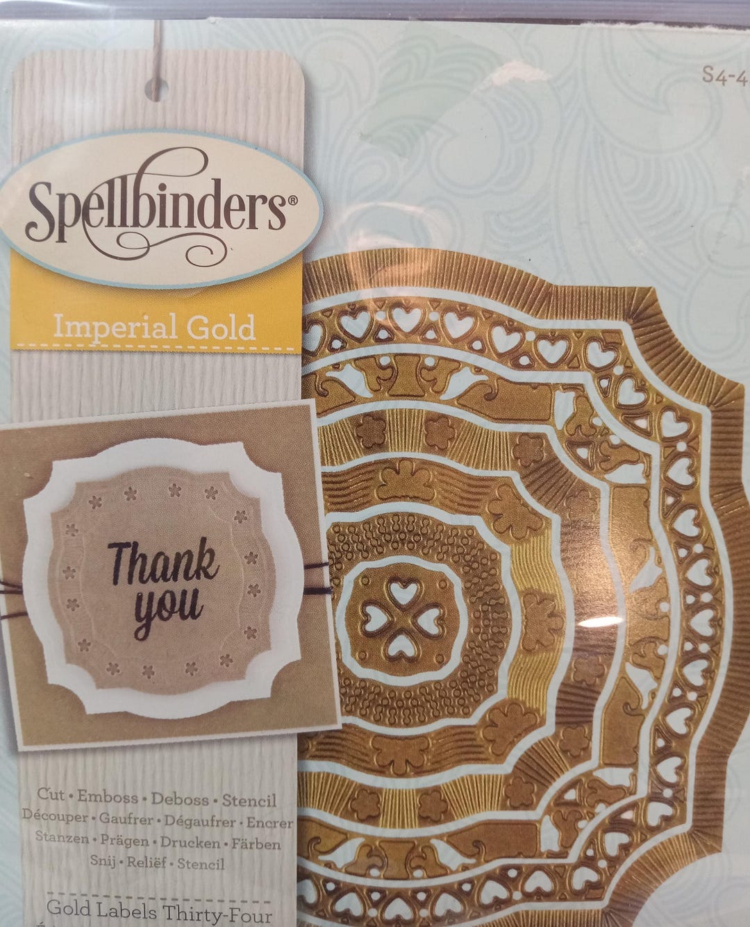 Embossing Dies, Spellbinder Embossing Dies,dimensional Embossing,deboss ...