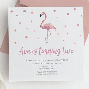 Birthday Invitation Girl Birthday Invite Printable - Etsy