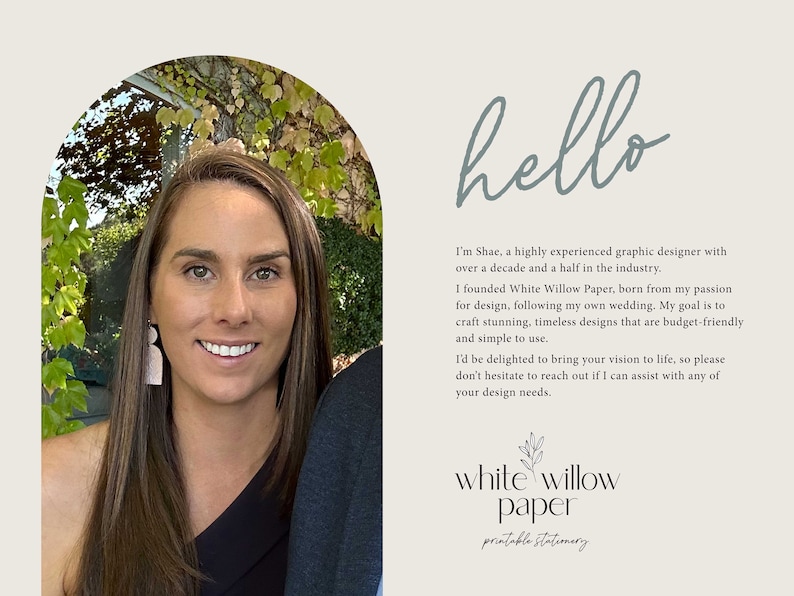 Native Australian Wedding Invitation, Beige Wedding Invite, DIY ...